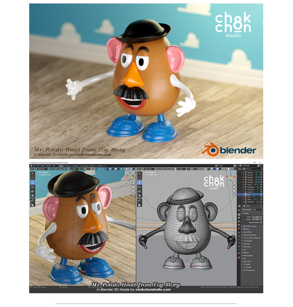 3D Character – chokchon.studio